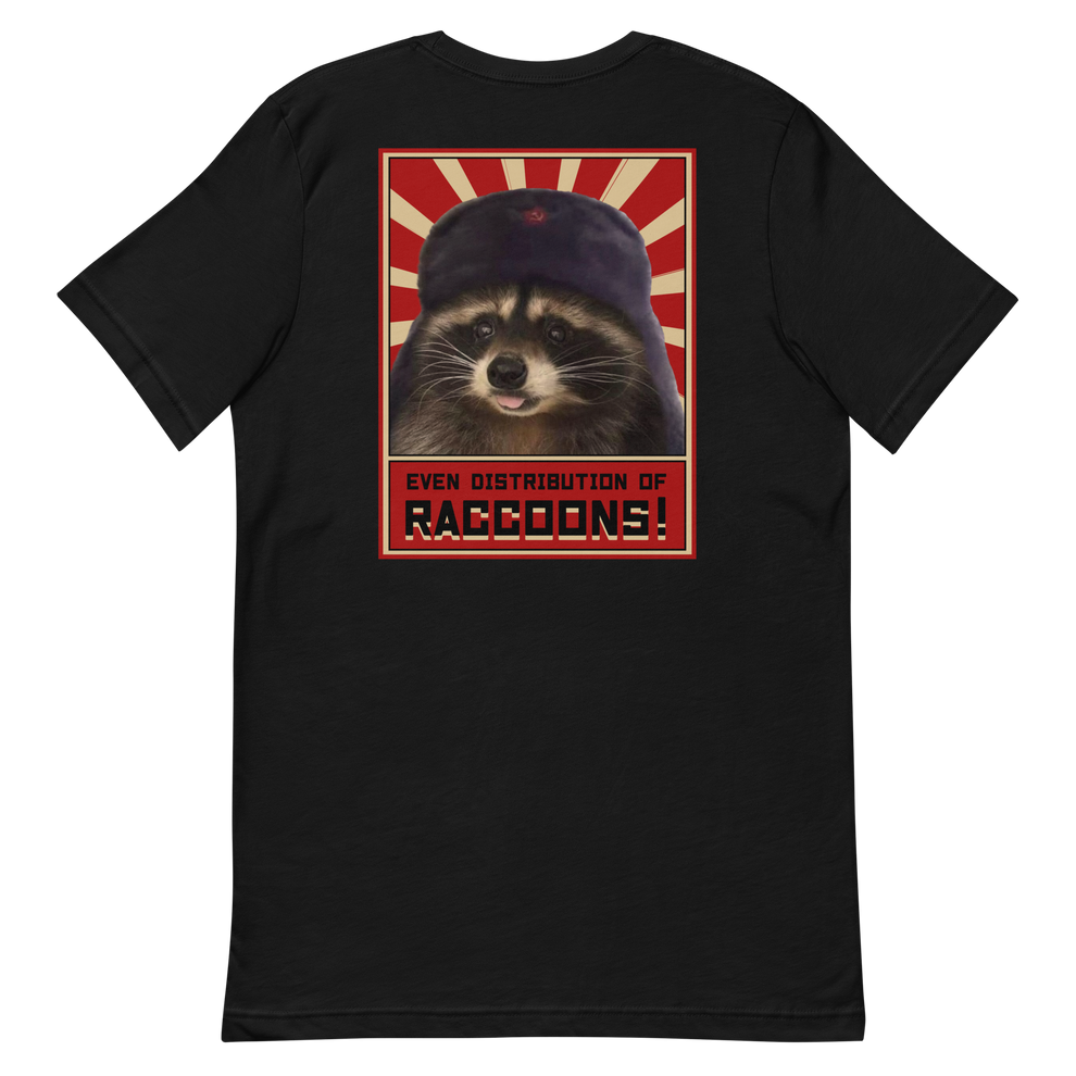 Ivan Propaganda T-Shirt | Raccoon-Themed T-Shirts – Sippy Apparel